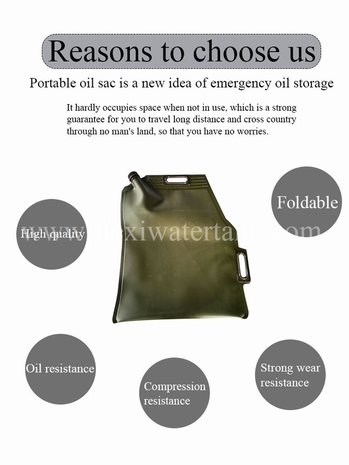 Factory Custom Fuel Oil Bladder Bag 10L 20L 30L Portable Oil Fuel ...