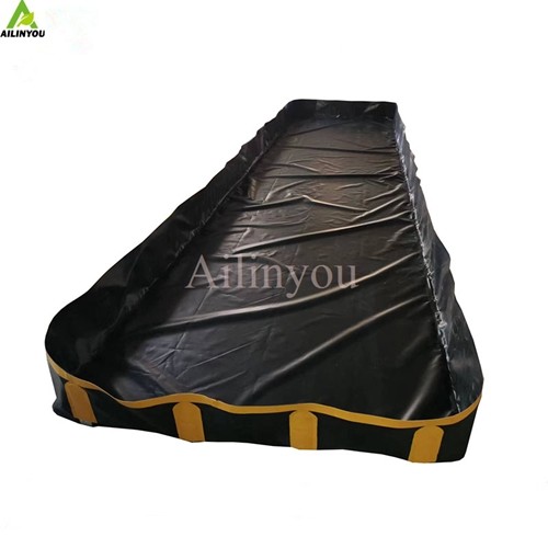 New Design Oil Spill Containment Berms For Oil Collection Pvc Solid ...