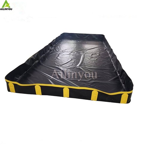 Factory Custom Oil Spill Boom PVC Oil Spill Protection Berm Industrial ...