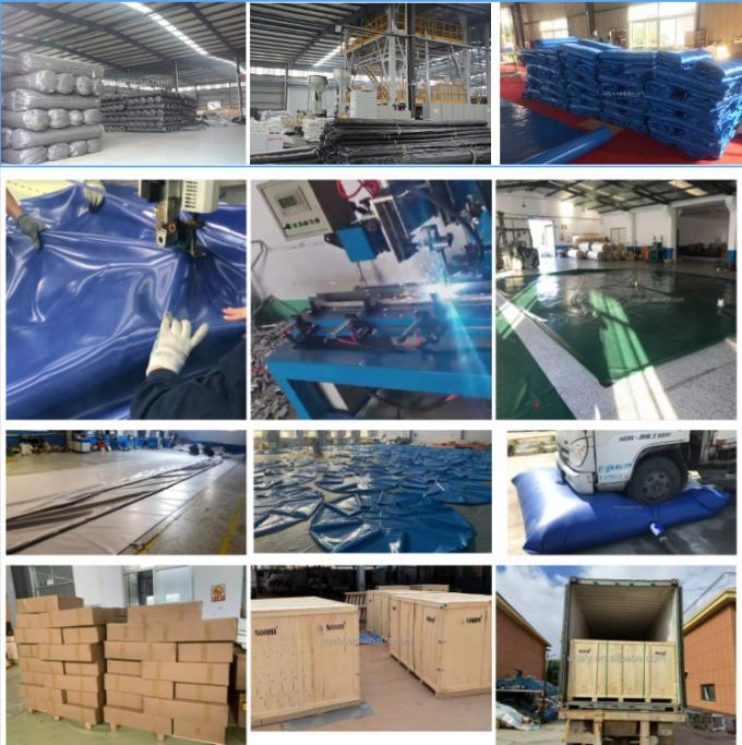Factory Custom Oil Spill Boom PVC Oil Spill Protection Berm Industrial ...