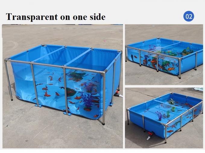 Customized canvas tarpaulin coated pvc light weight koi pond ...