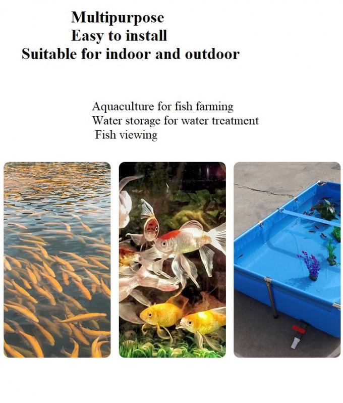 Customized canvas tarpaulin coated pvc light weight koi pond ...