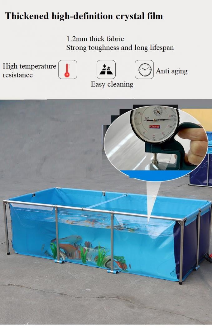 Customized canvas tarpaulin coated pvc light weight koi pond ...