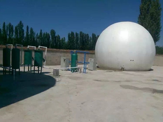 small biogas storage balloon flexible pvc biogas storage bag