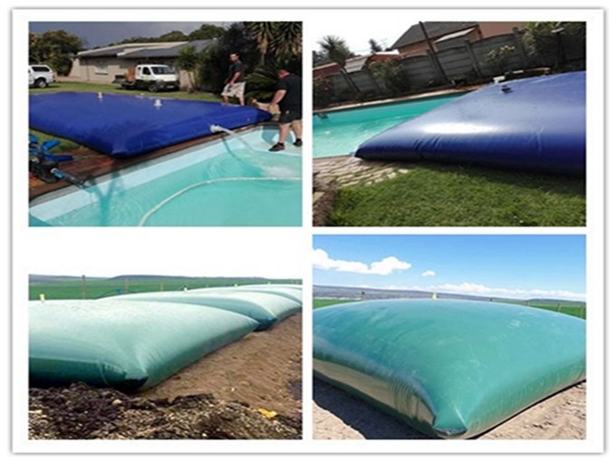 Collapsible Inflatable Flexible 5000L water stoage bladder PVC ...