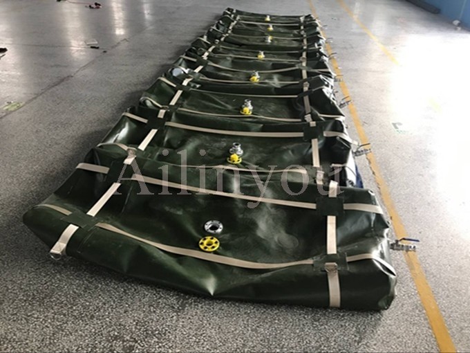 Foldable 50L to 500,000liters tpu diesel oil fuel storage bladder tank