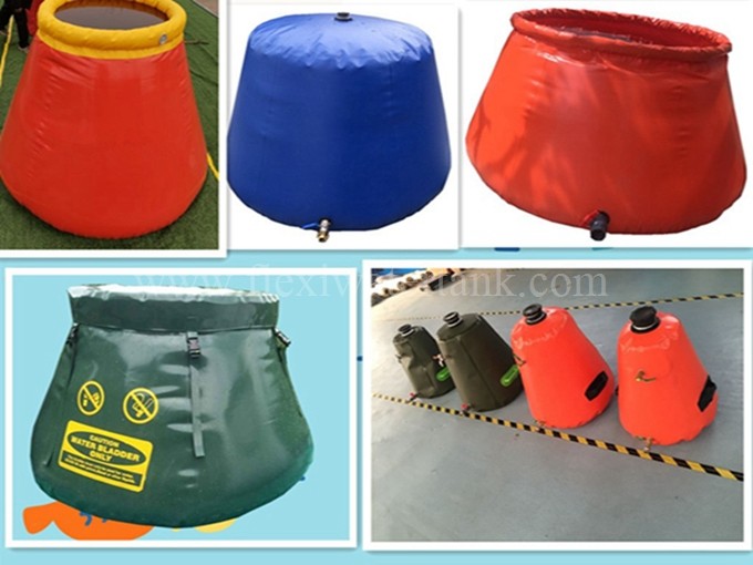 Flexible 50 gallon ~500,000 gallons water bladder tank for farm ...