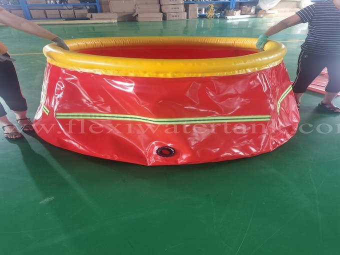 Collapsed Water Storage Pvc Coated Tarpaulin Fabric Flexible Onion ...